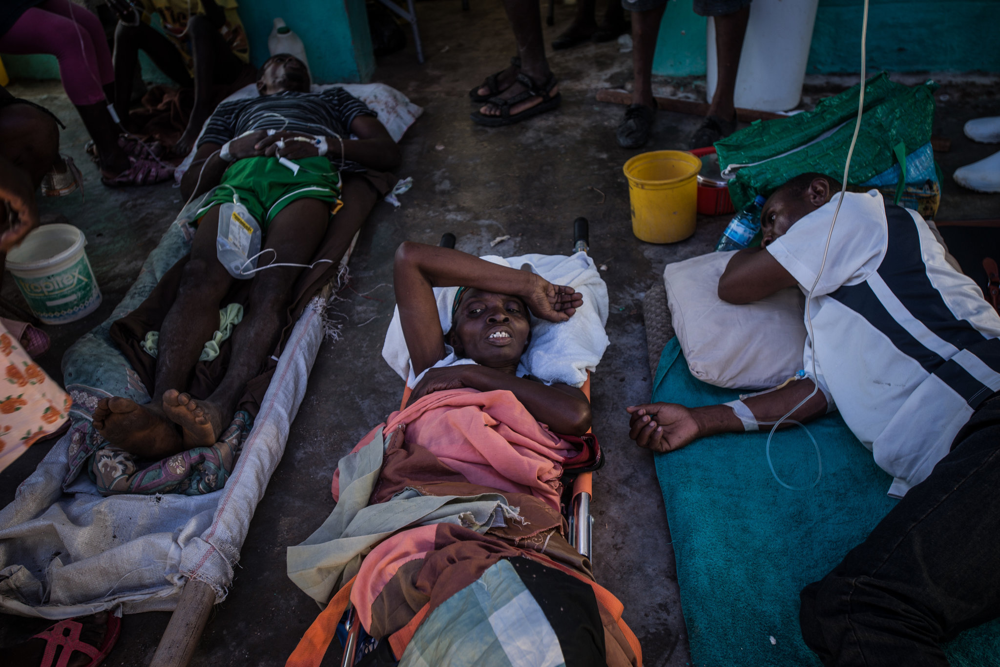 New York Times front page on UN-cholera